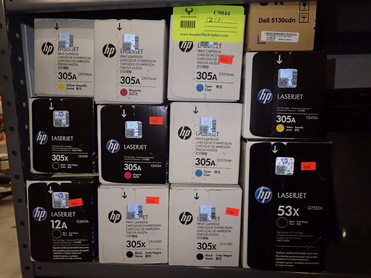 (12) Assorted Ink Toner Cartridges (NEW IN BOX) | Surplus Marketplace