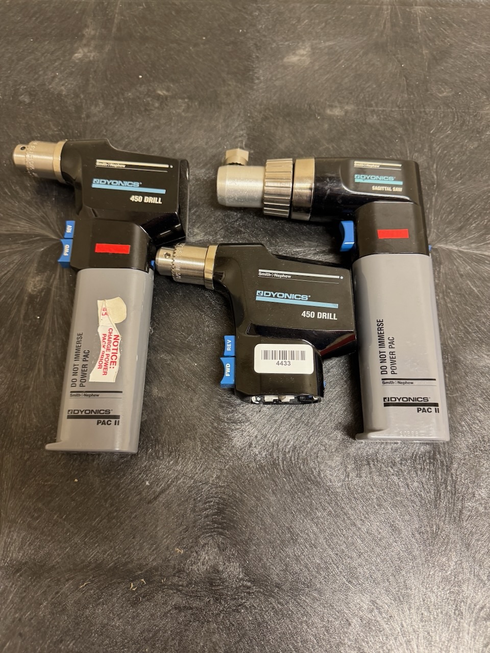 (3) Smith & Nephew Dyonics Drills 450 | Surplus Marketplace
