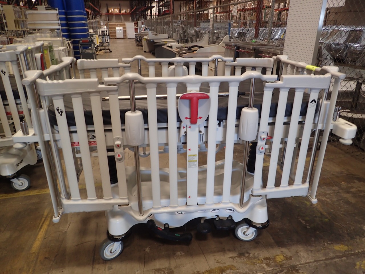 (1) Stryker FL19H Cub Pediatric Crib Stretcher | Surplus Marketplace