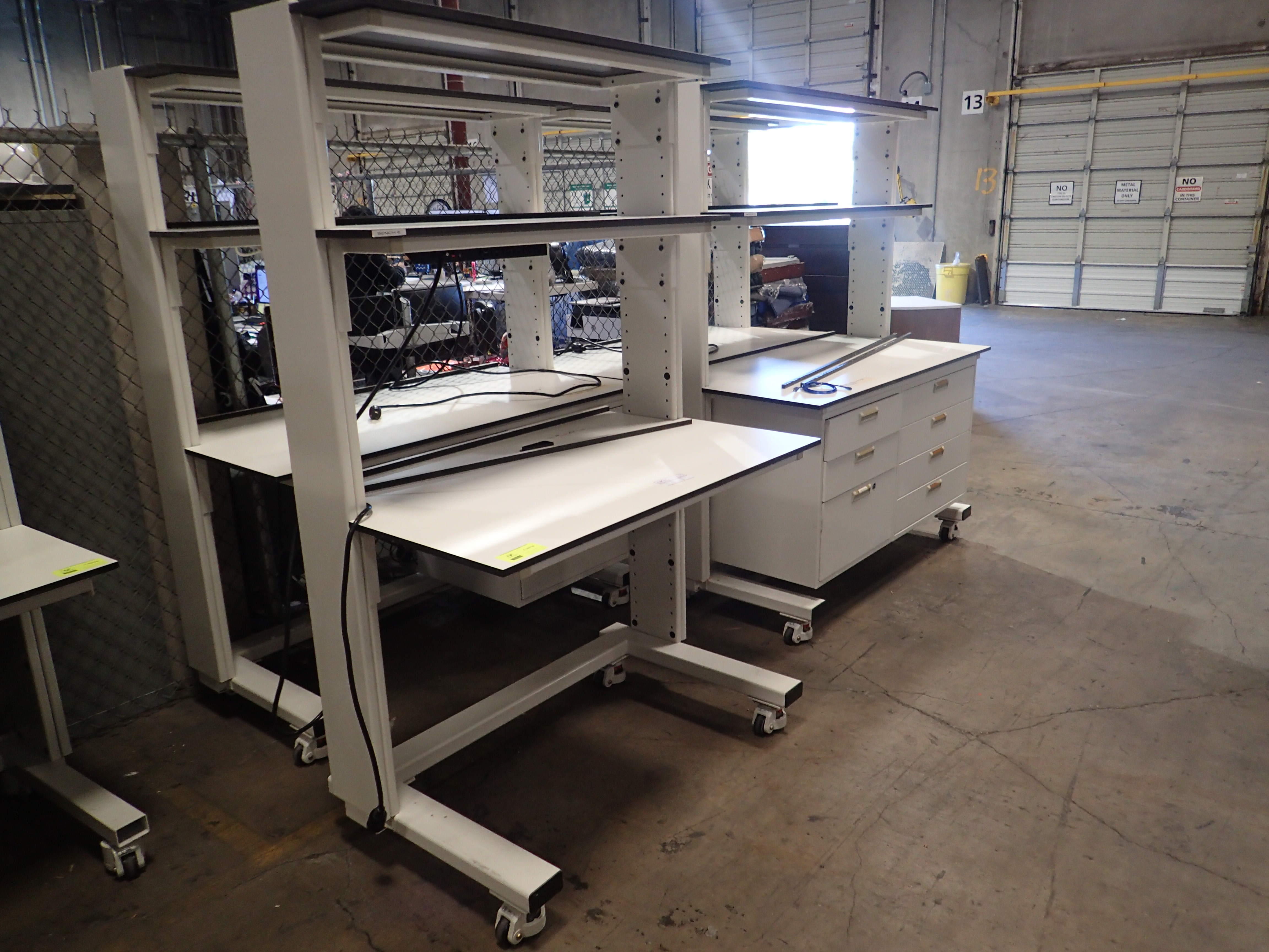 (4) Lab Workstations | Surplus Marketplace