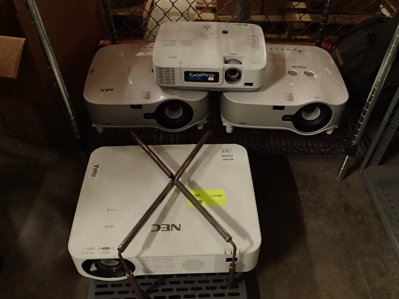 (4) Assorted NEC Projectors | Surplus Marketplace