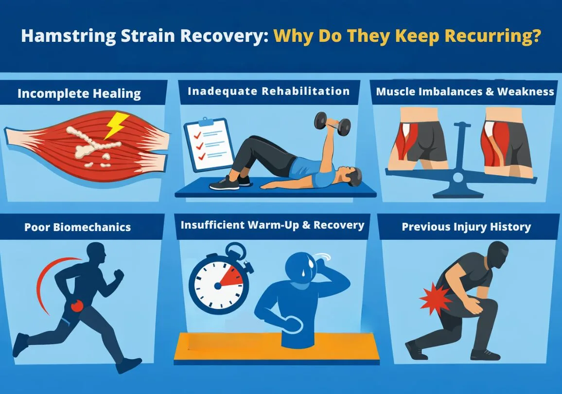 Why Hamstring Strains Keep Recurring & How to Prevent Them