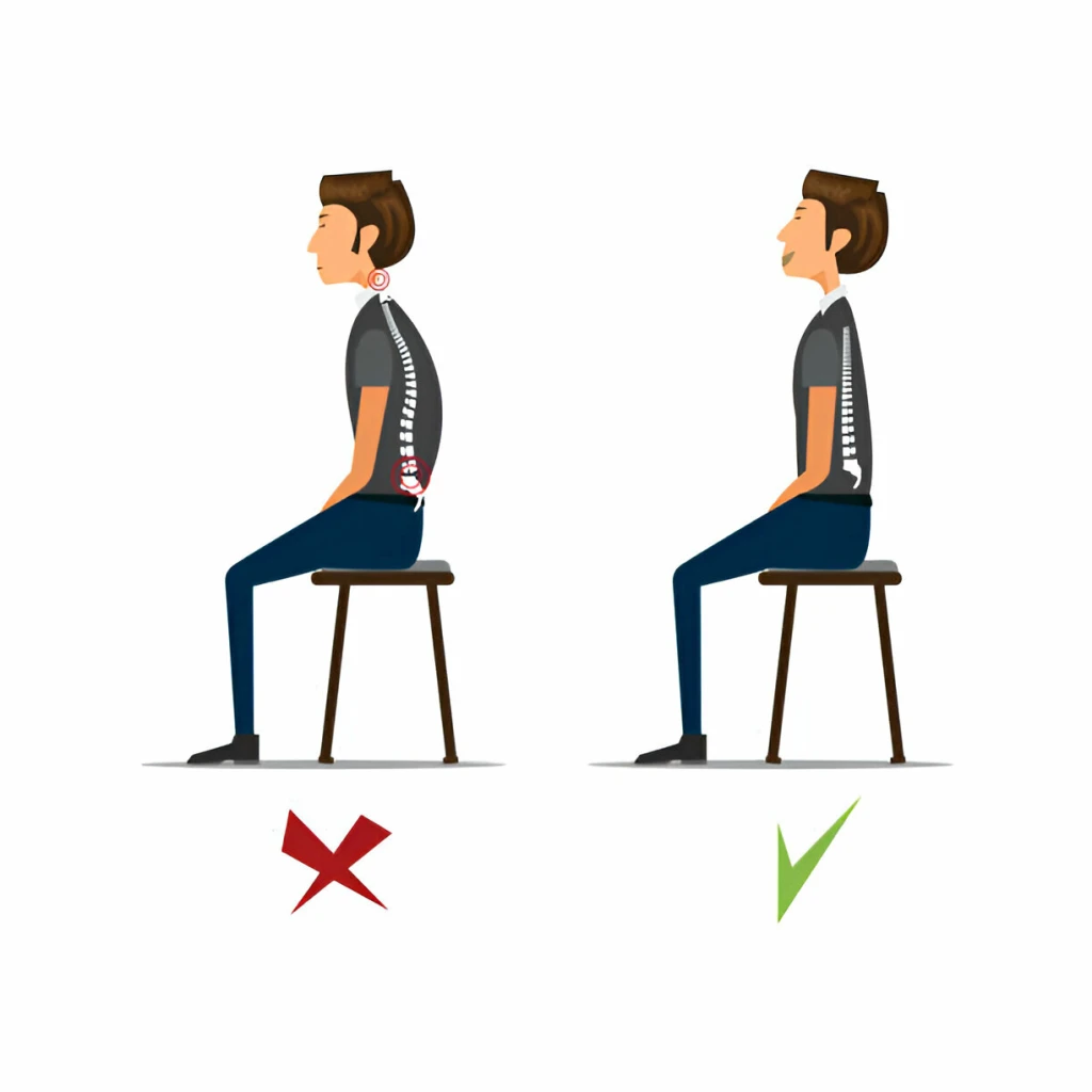 good sitting posture for sciatica
