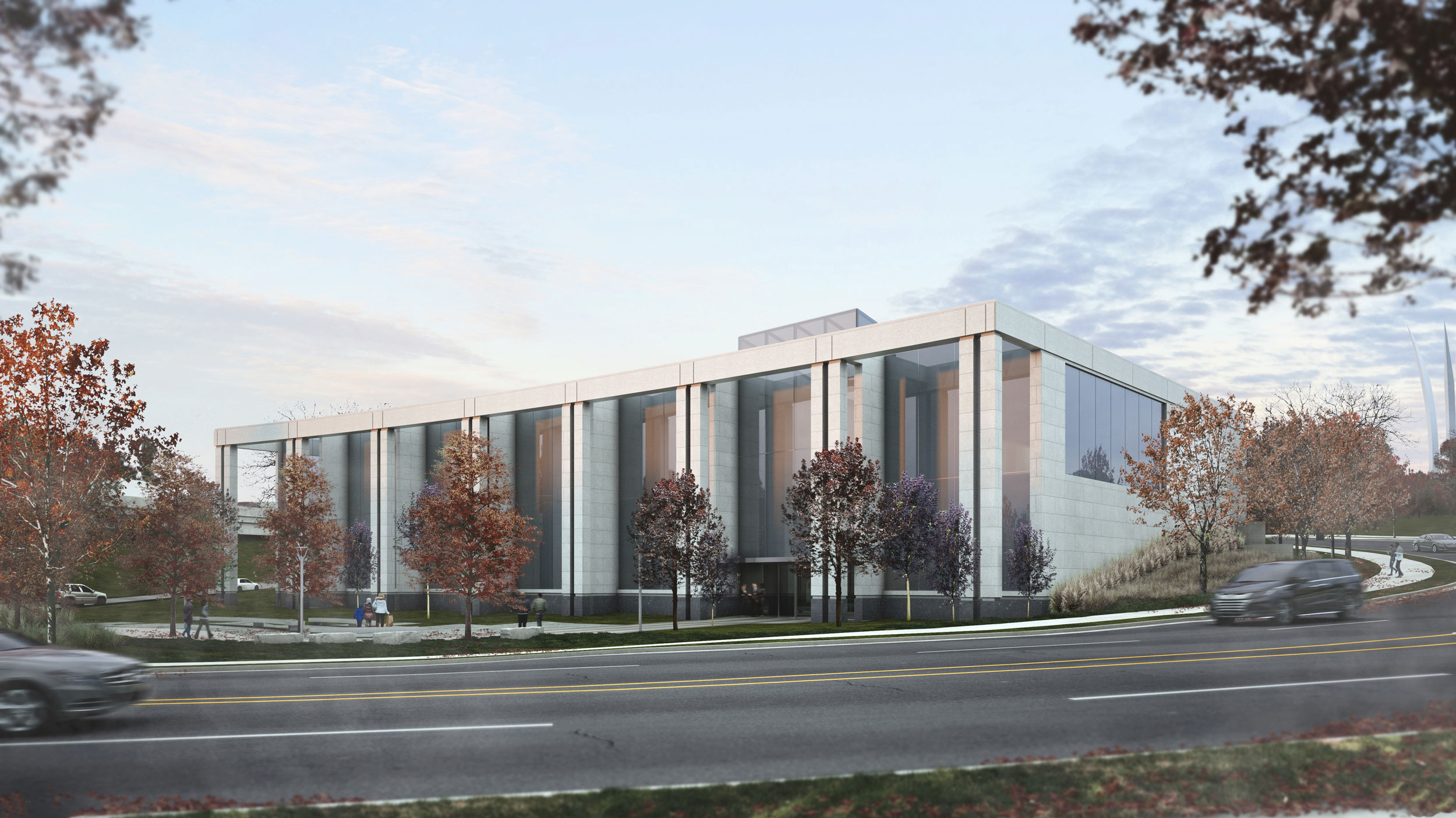 Visitor Education Center at the National 9/11 Pentagon Memorial ...
