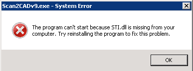Troubleshooting | Scan2CAD Tutorials and Docs