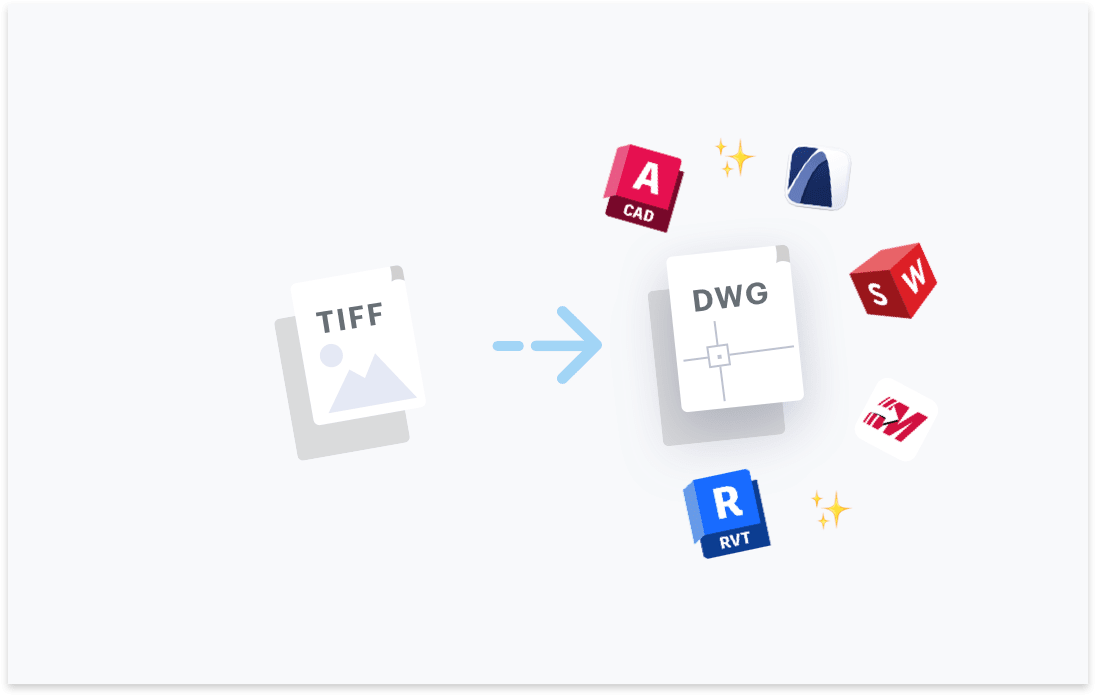 Convert TIFF to DWG | Professional Conversion Software