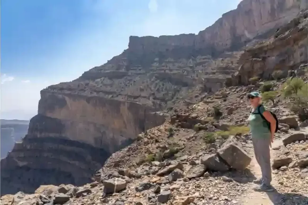 Jabal Shams Oman: il tetto dell’Oman e il Grand Canyon