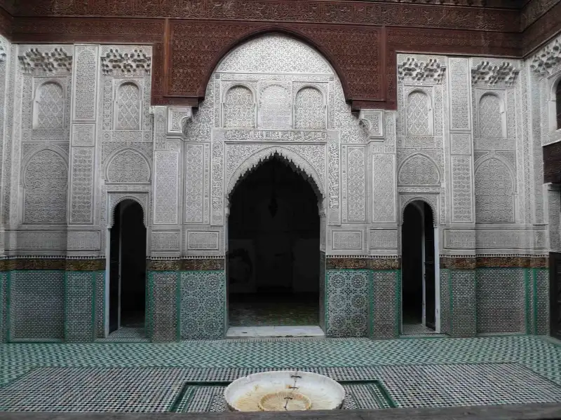 The Bou Inania Medersa Fez Morocco | The El-Attarine Medersa