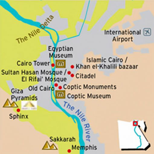 Map of Egypt | Egypt Map | Where is Egypt on the Map