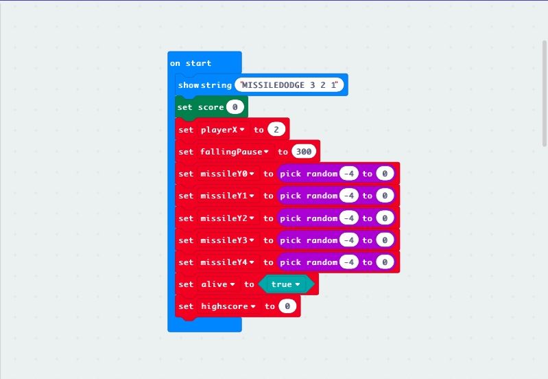Make It: MissileDodge Project (code, micro:bit) at Let's Get Hacking, a ...