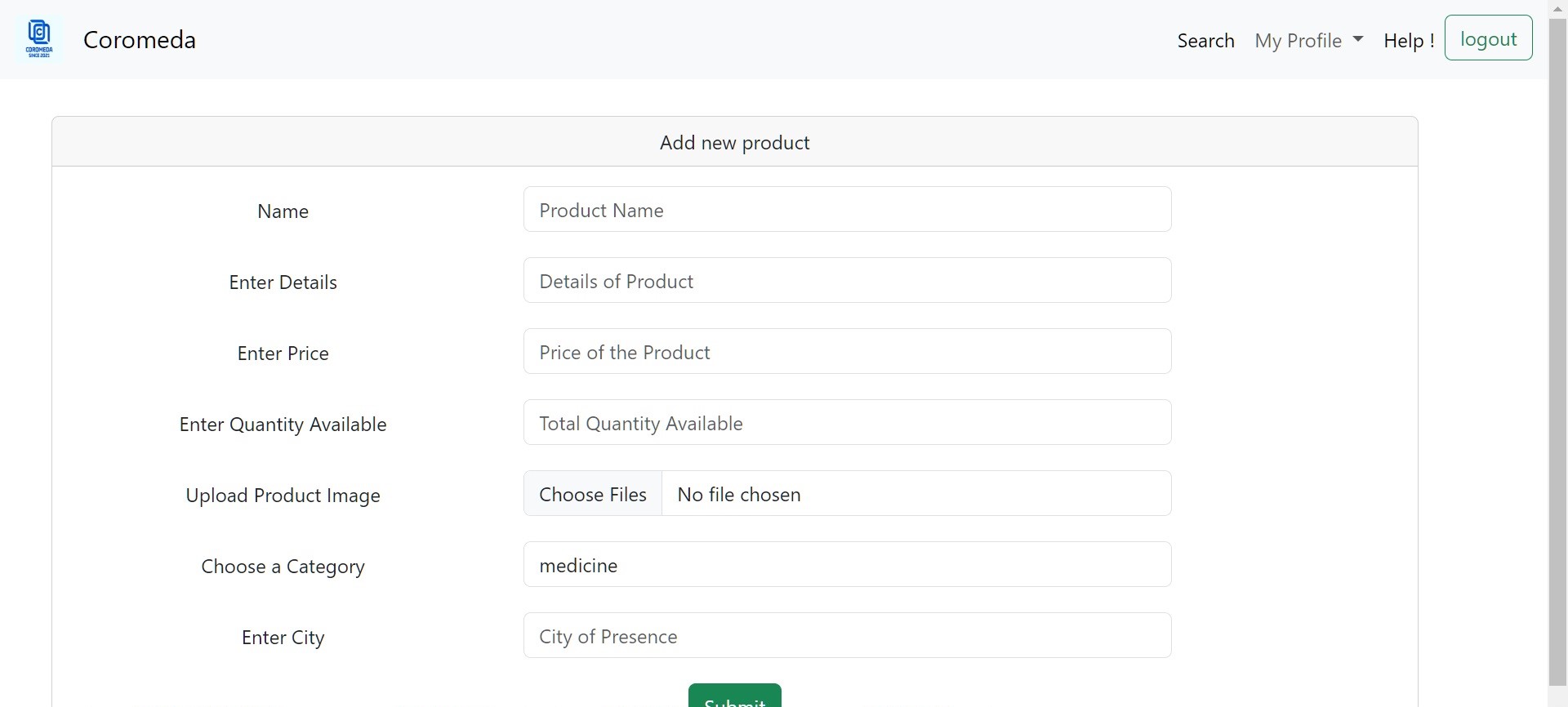 GitHub - saurabh-sin/Coromeda