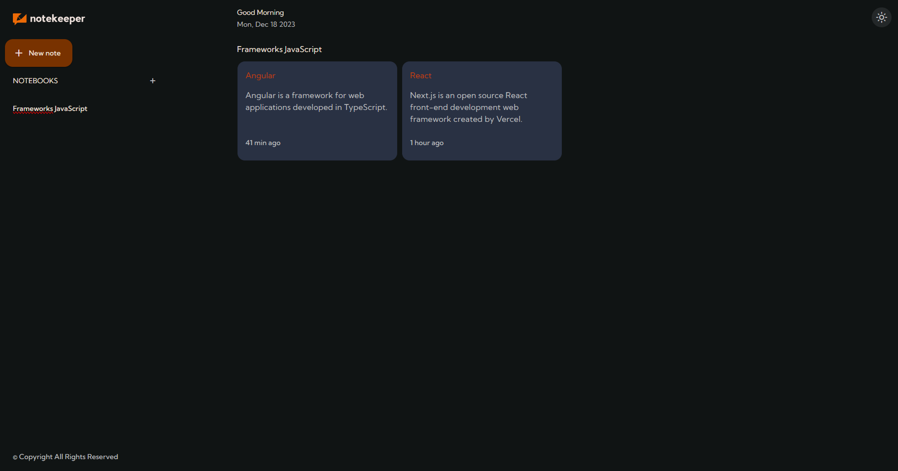 GitHub - christianhmdev/crud-note-taking-app: Web App for creating, reading, updating, and ...