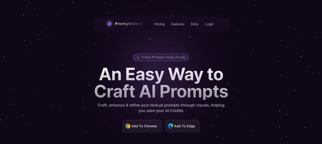 PromptsGenii - AI Image Prompt Generator