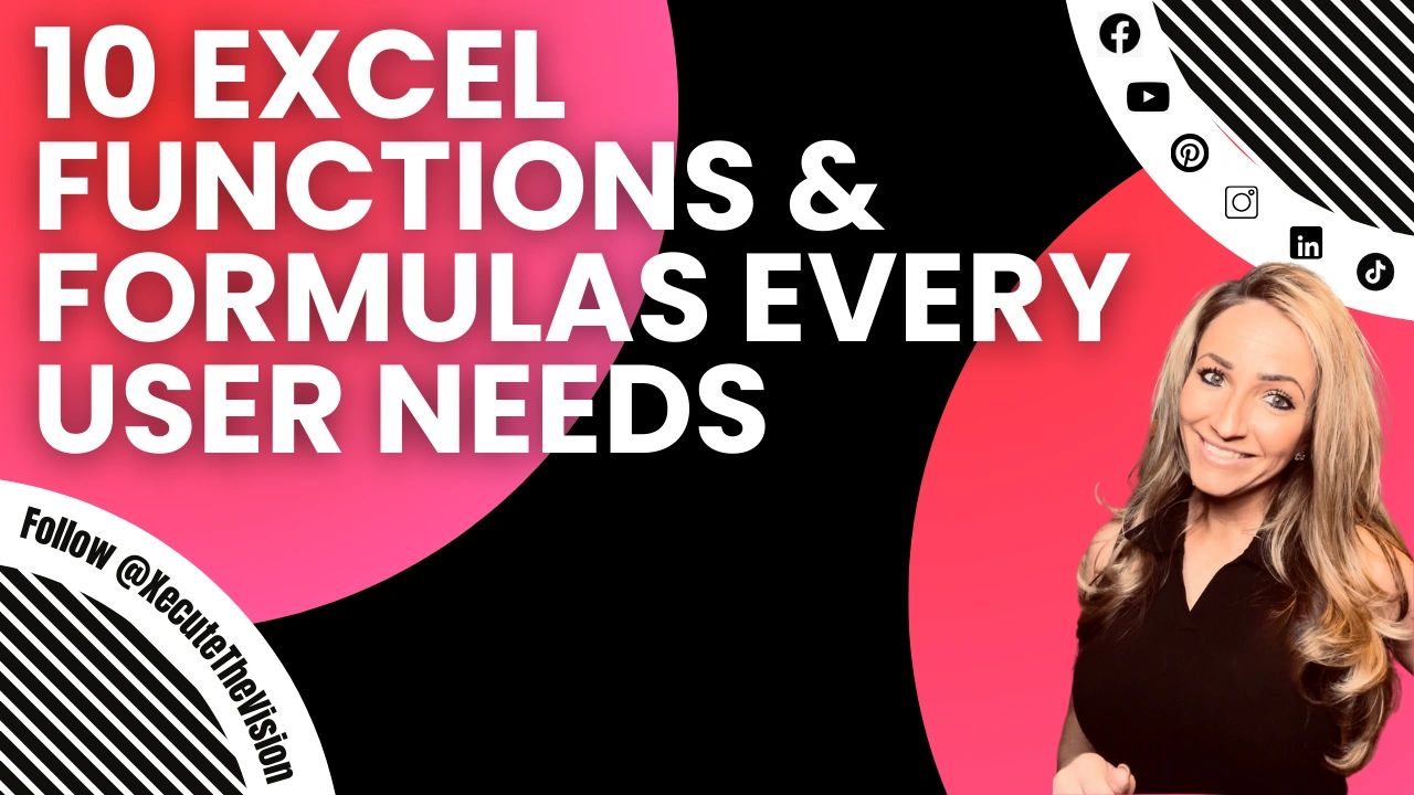 10 Excel Functions Every User Should Know | Updoot