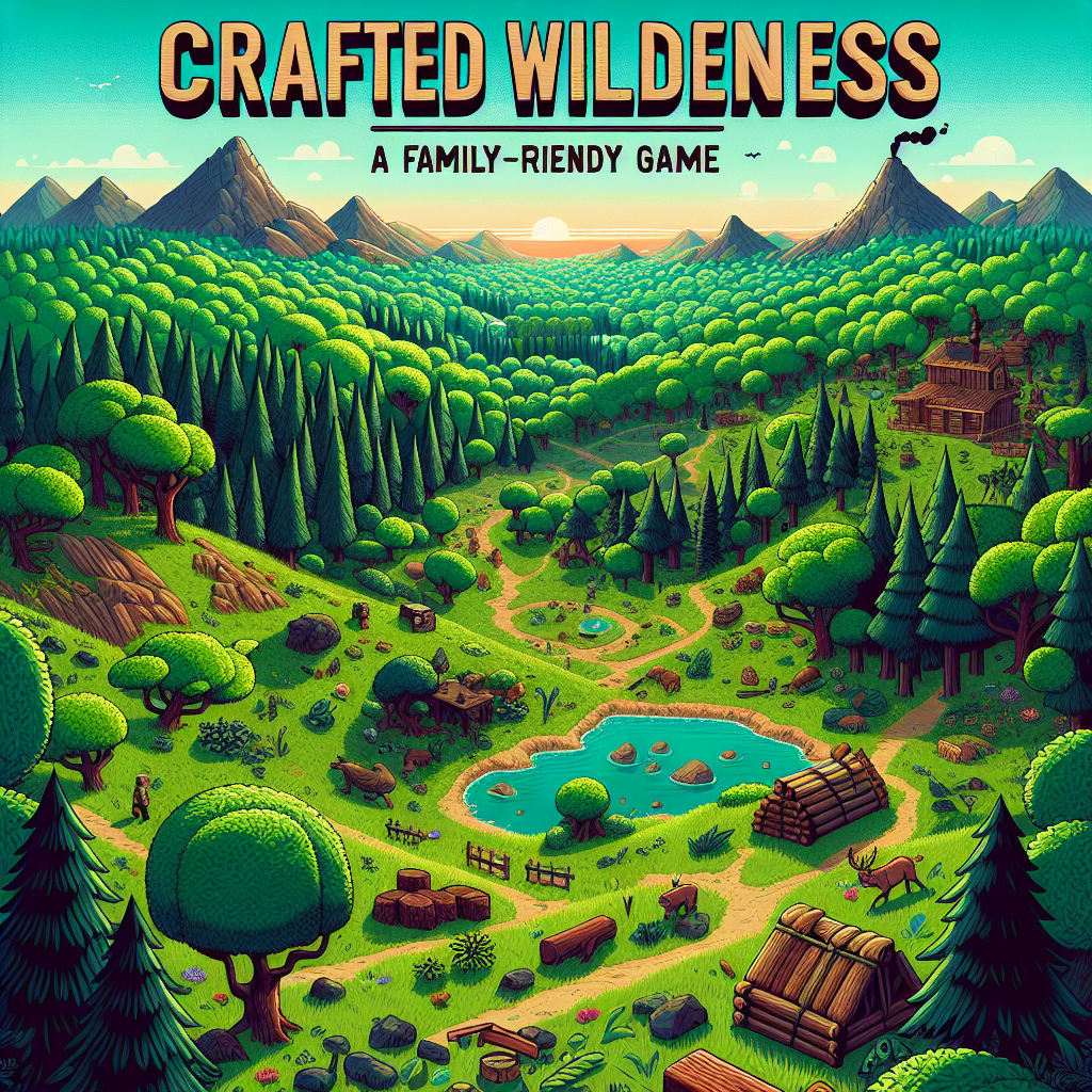 Crafted Wilderness (1eb780) — Play Free AI 3D Game