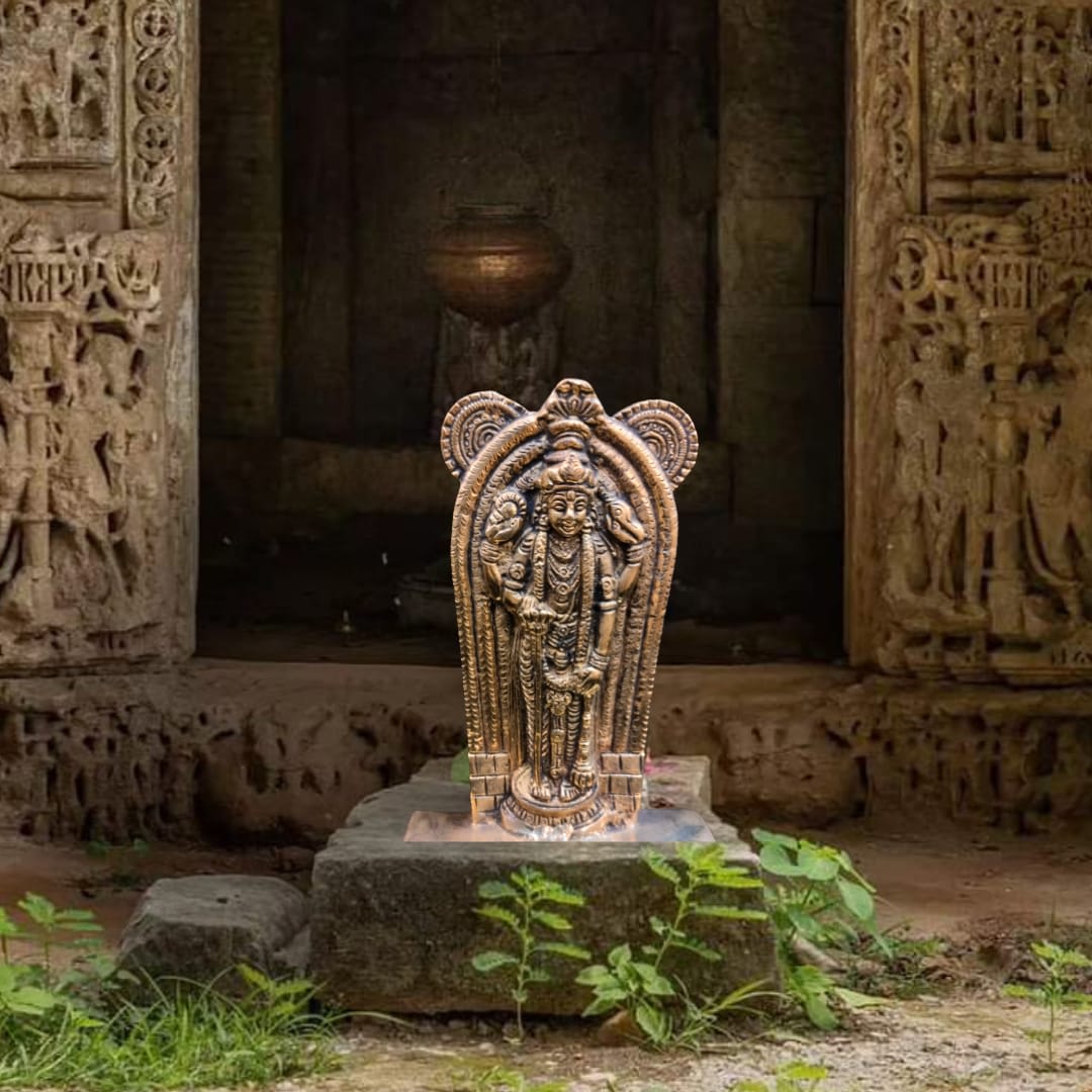 Lord Guruvayurappa | Krishna Handcrafted Brass Statue | Guruvayurappan ...