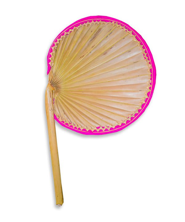 Way to Earth Traditional Palm Leaf Vishari | Visari | Hand Fan | Panai ...