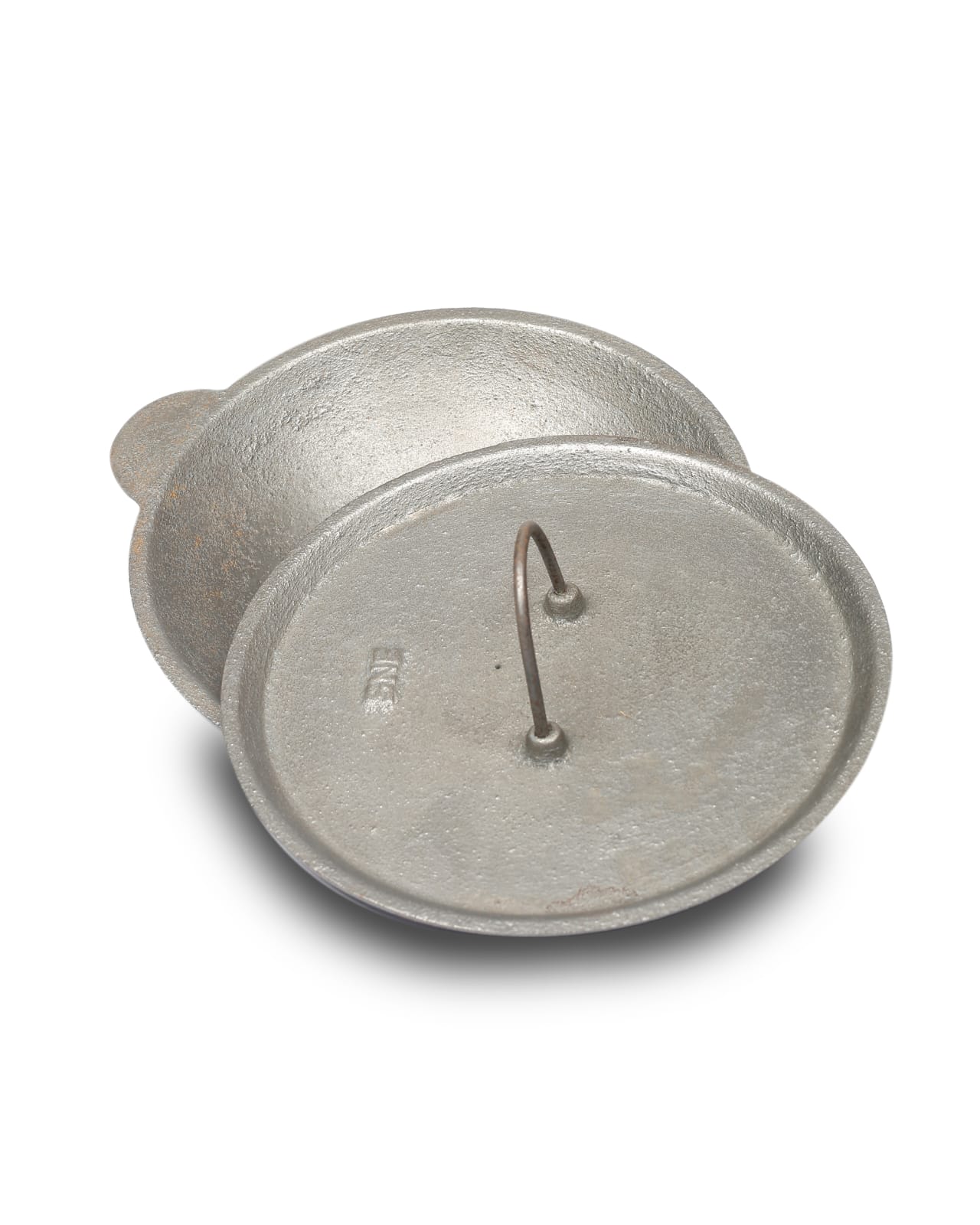 Way to Earth 100% Pure Cast Iron | Appachatti with Lid | Greyish Black ...