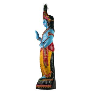 BLESSING KRISHNA HANDCRAFTED IDOL IN FIBRE – 93 CM HEIGHT – Way To Earth