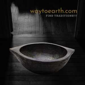 Way to Earth Traditional Handmade Natural Soapstone Kalchatti Cookware ...