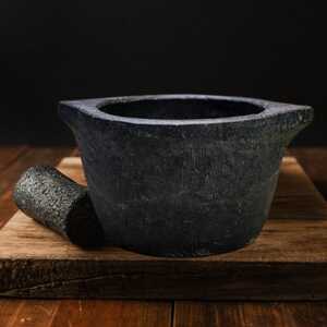 Way to Earth Traditional Handmade Natural Soapstone Kalchatti Cookware ...