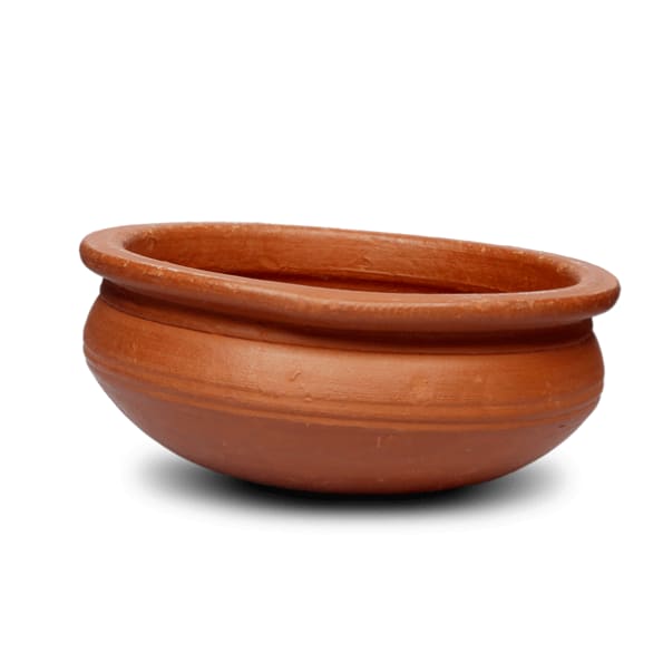 Way to Earth Handcrafted 100% Pure Clay Cook Pot | Uruli Pot – Way To Earth