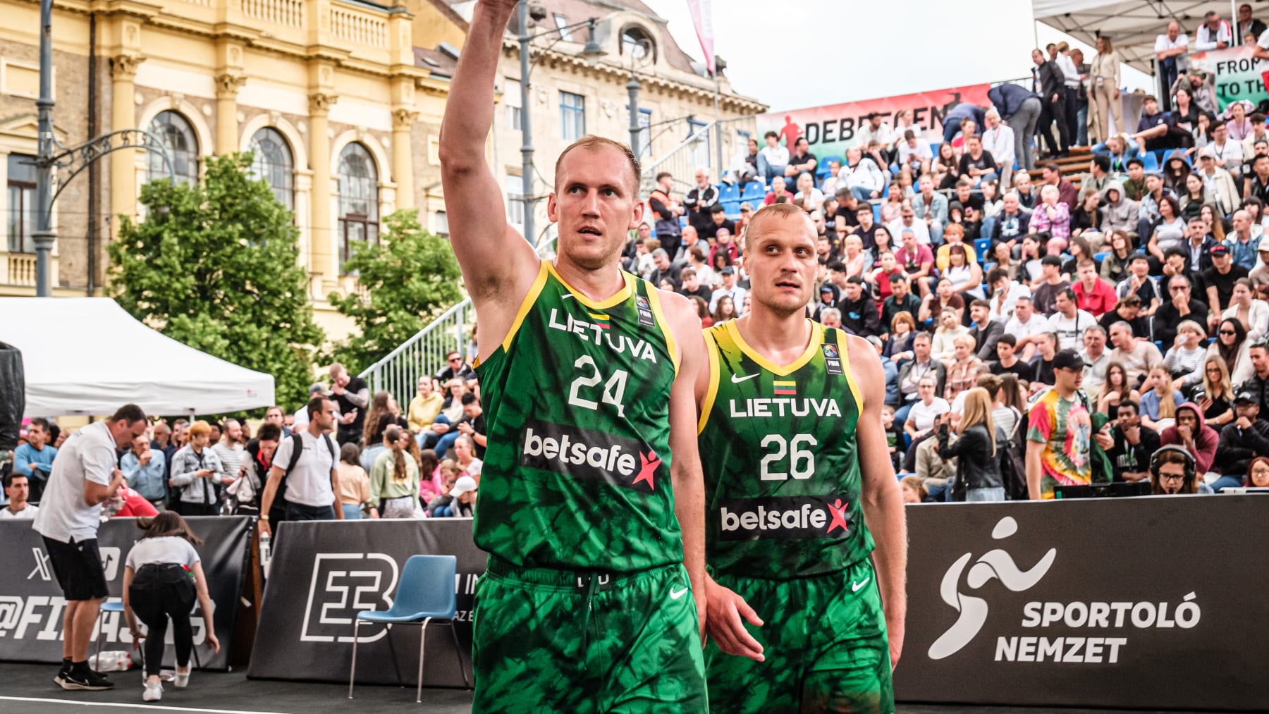 3x3 superstar Pukelis to ignite Lithuania at Paris Olympics