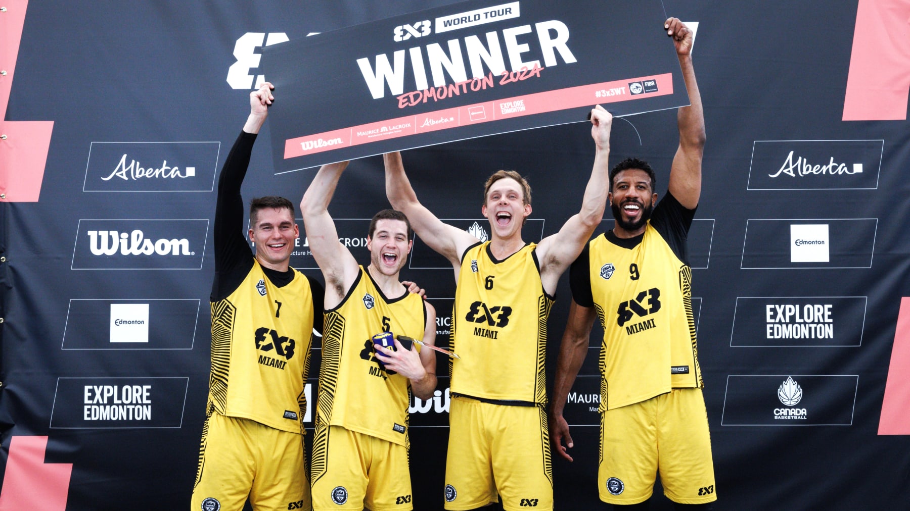 Miami win FIBA 3x3 World Tour Edmonton 2024