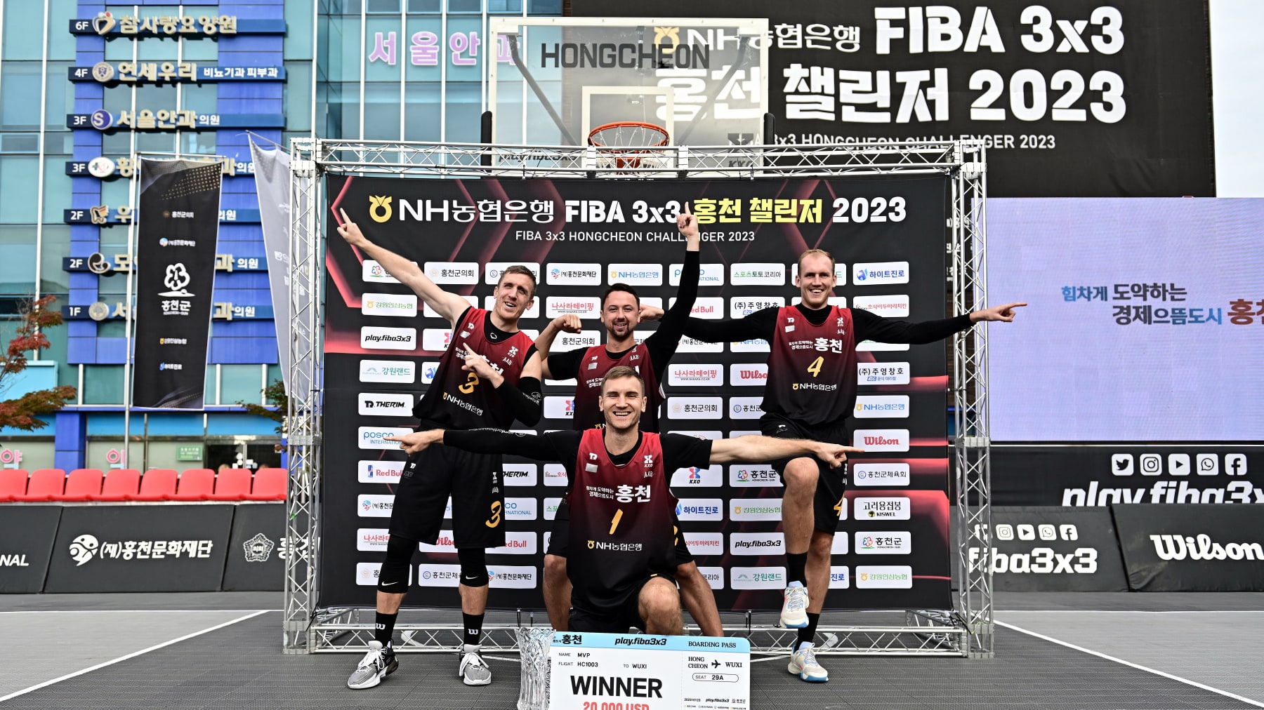 MVP Pukelis leads Raudondvaris Hoptrans to title at FIBA 3x3 Hongcheon ...