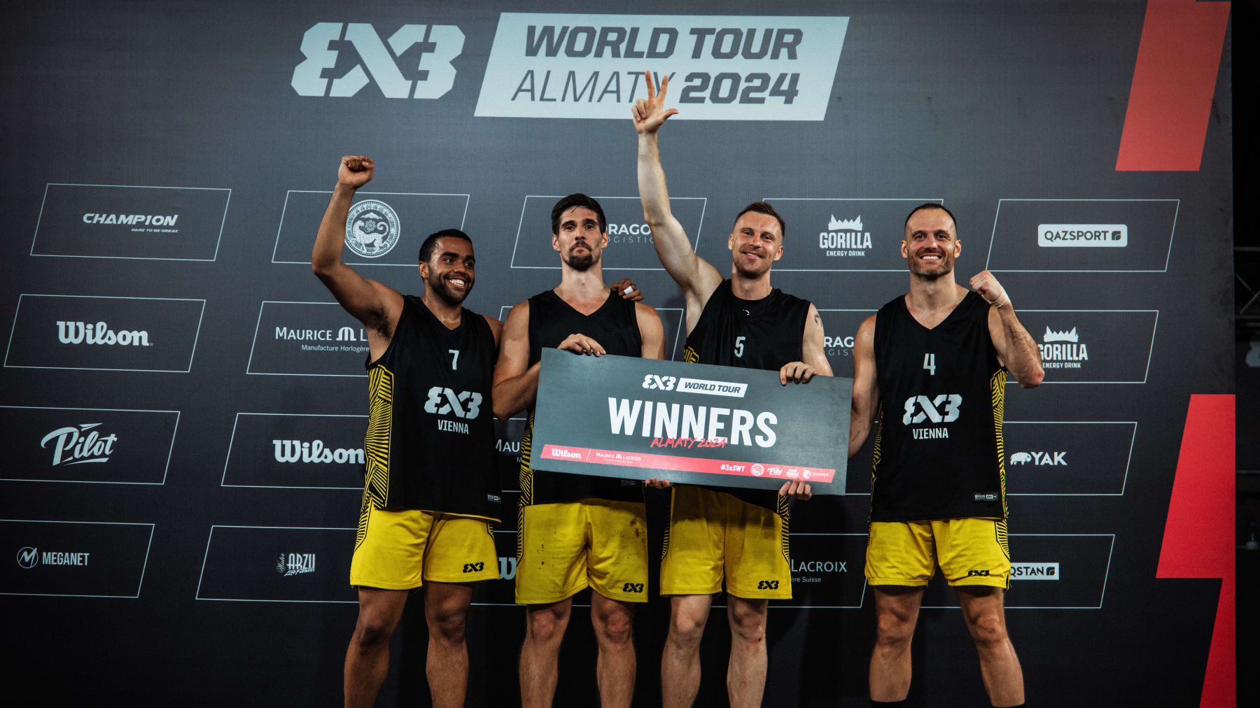 Vienna win FIBA 3x3 World Tour Almaty 2024