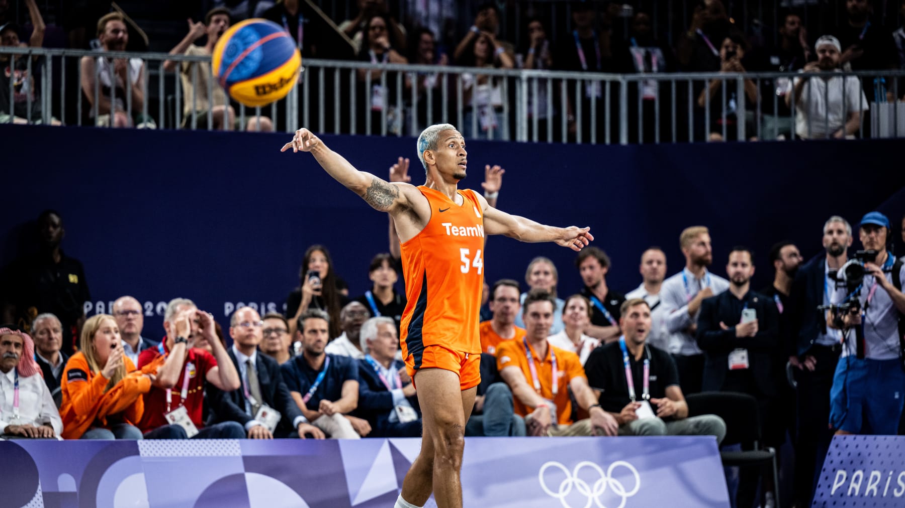 Worthy De Jong named 3x3 Basketball Paris 2024 Olympics MVP