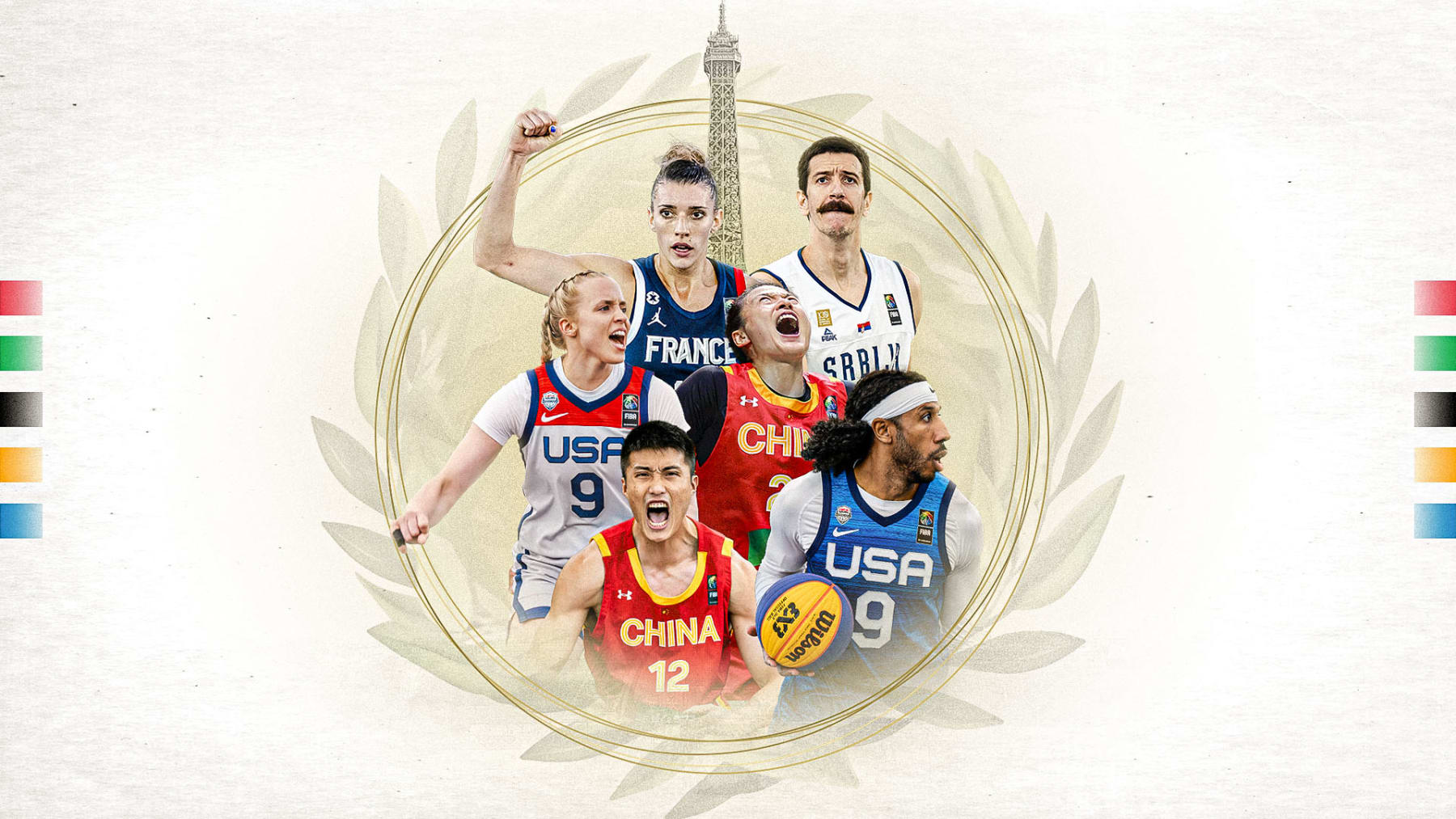 First Teams Qualified for 3x3 Basketball at Paris 2024 Olympics