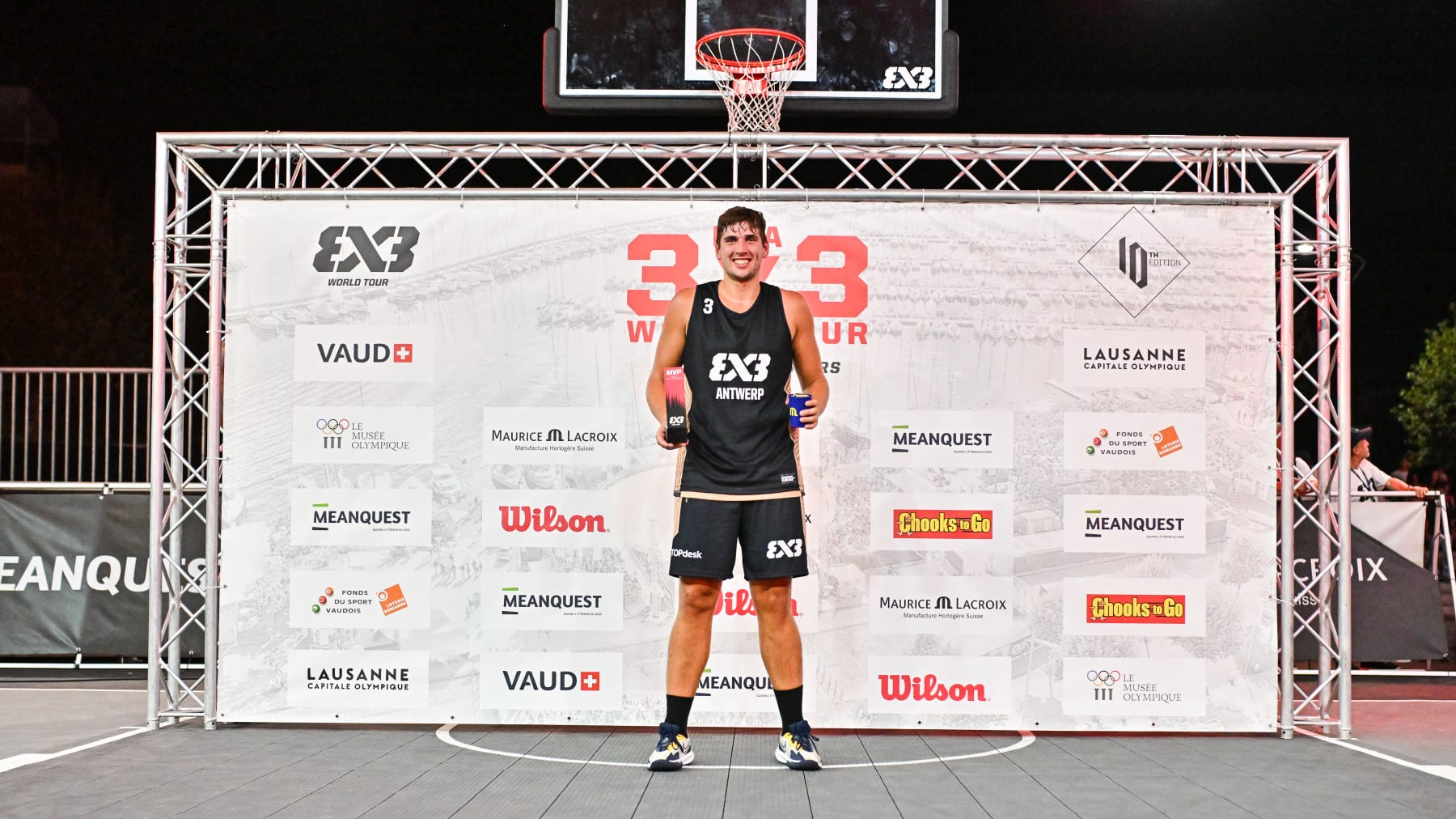 Foerts named FIBA 3x3 World Tour Lausanne Masters MVP