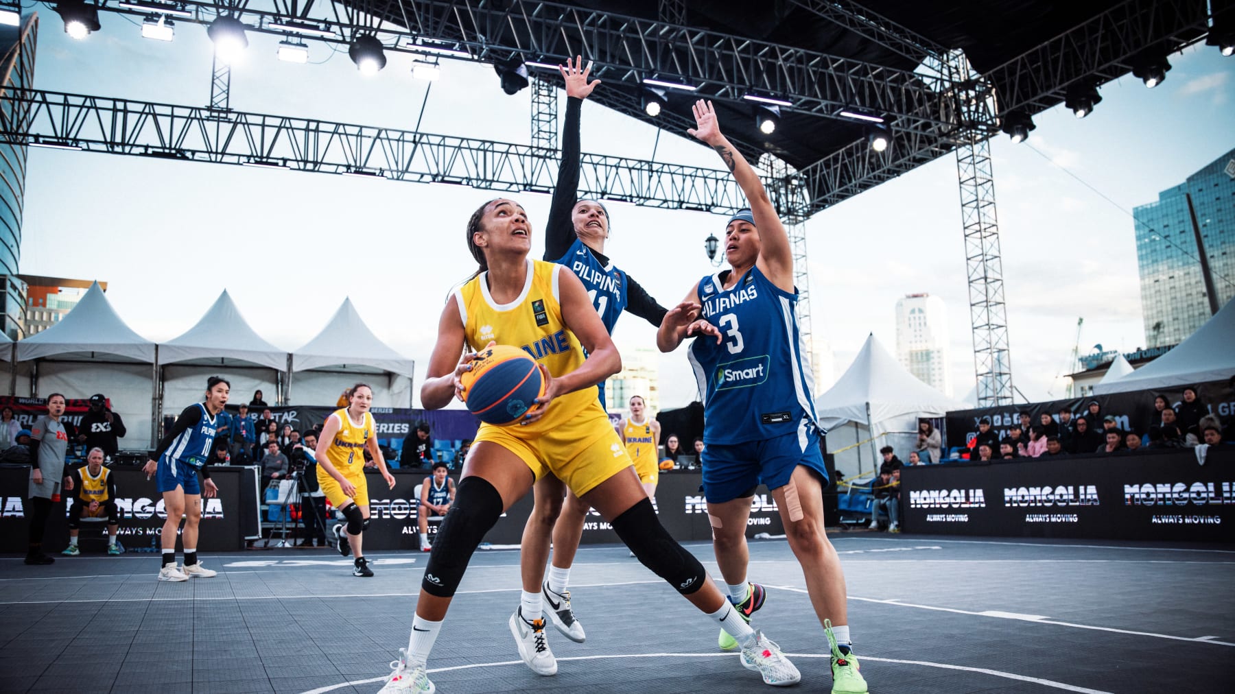 Ukraine, China U24 Rule Day One of FIBA 3x3 Ulaanbaatar Women's Series 2024
