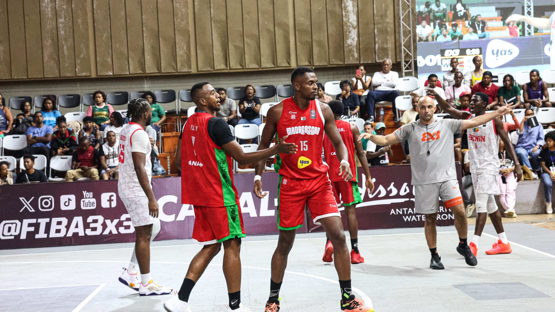 Madagascar and Kenya shine on Day 2 of the FIBA 3x3 Africa Cup 2024