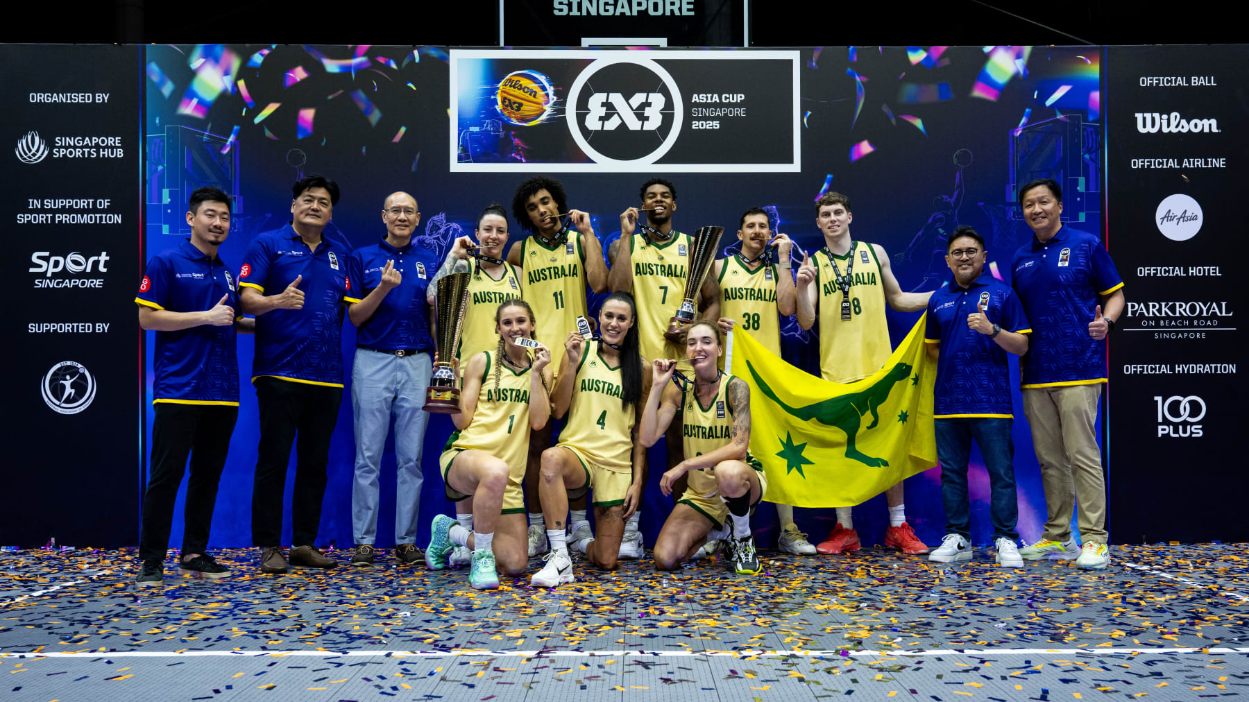 Australia win double at FIBA 3x3 Asia Cup 2025