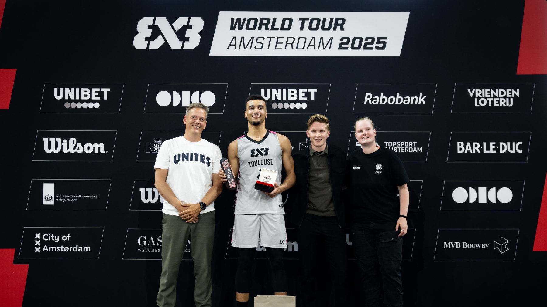Paul Djoko named FIBA 3x3 World Tour Amsterdam MVP