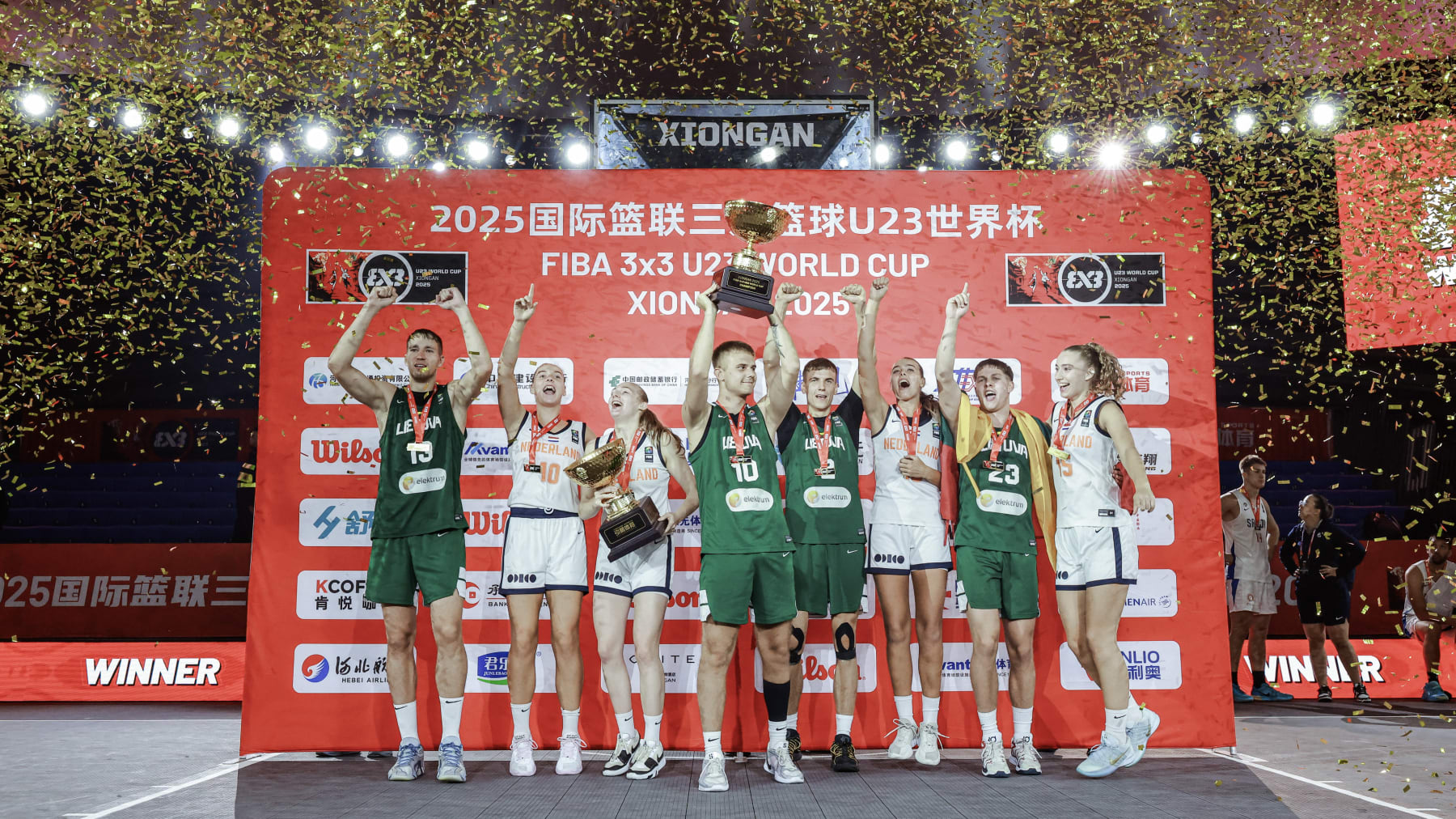 Lithuania and the Netherlands win the FIBA 3x3 U23 World Cup 2025