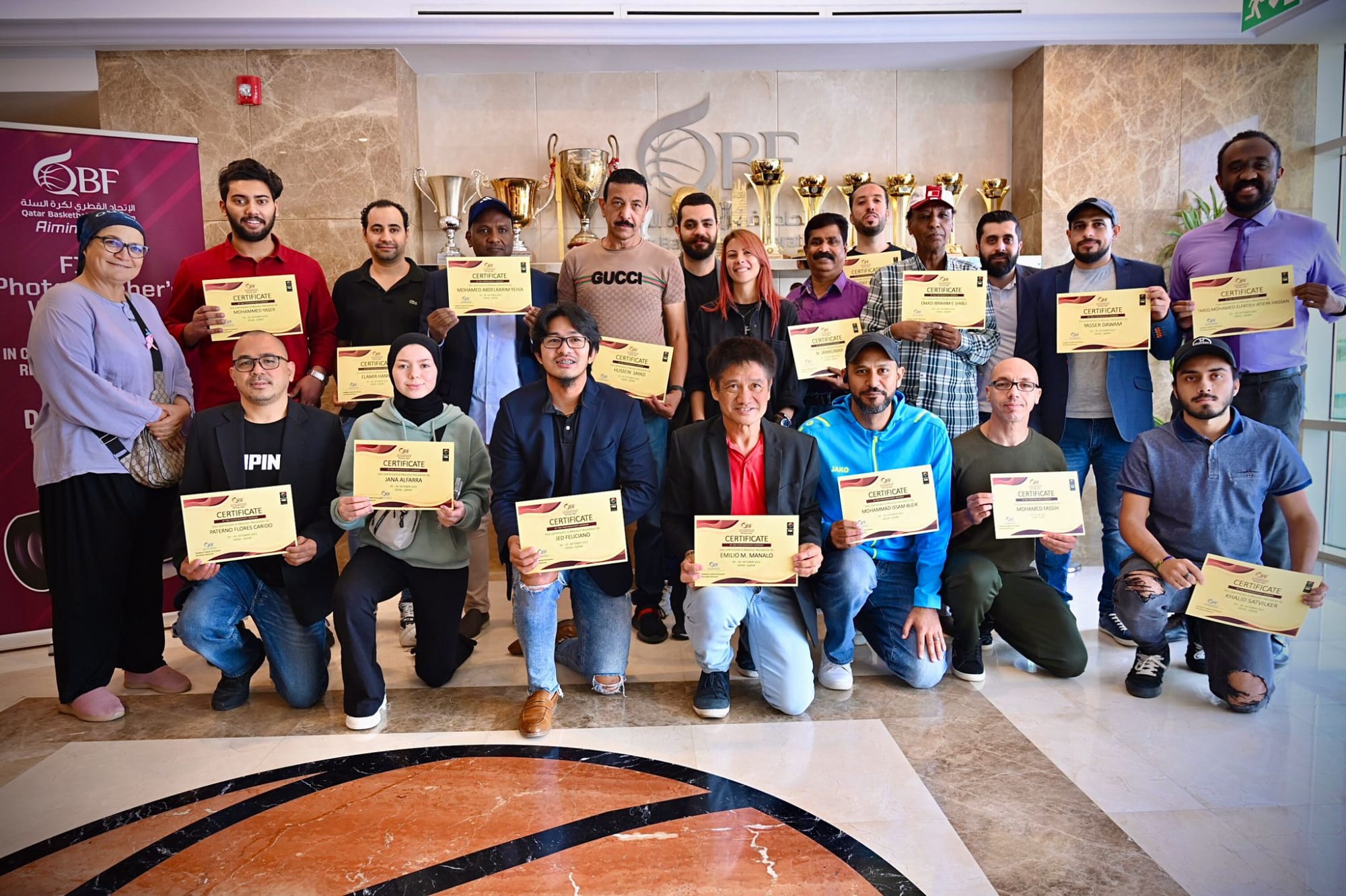QBF hosts Photography Workshop in Doha | FIBA Basketball