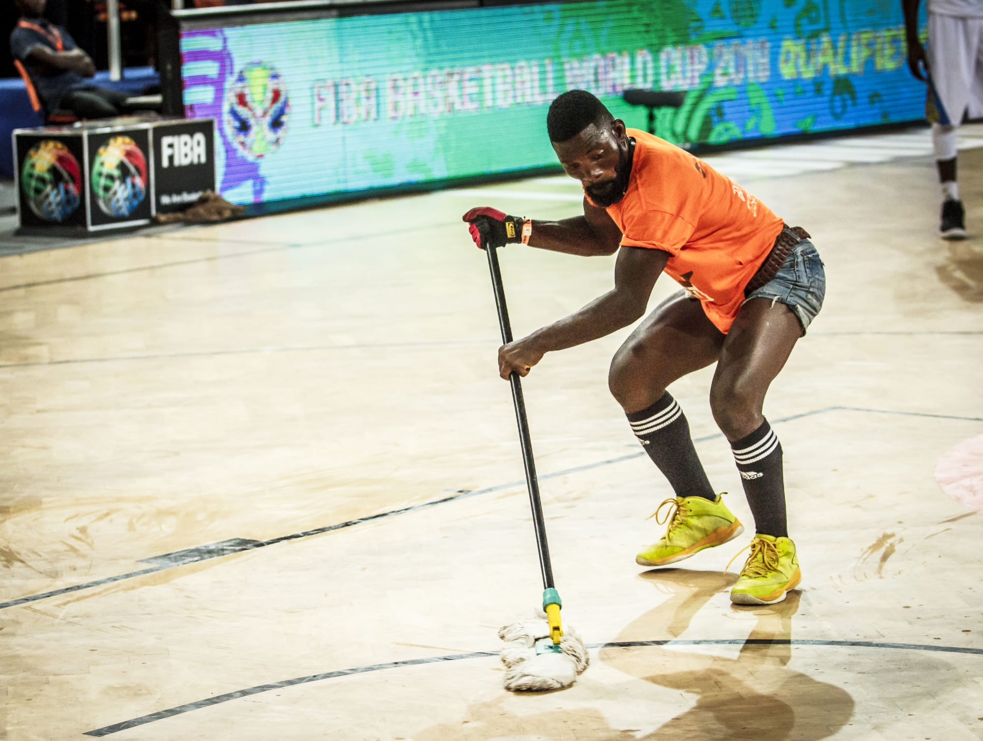 How Angola’s “Mop Guy” is changing the face of basketball | FIBA Basketball