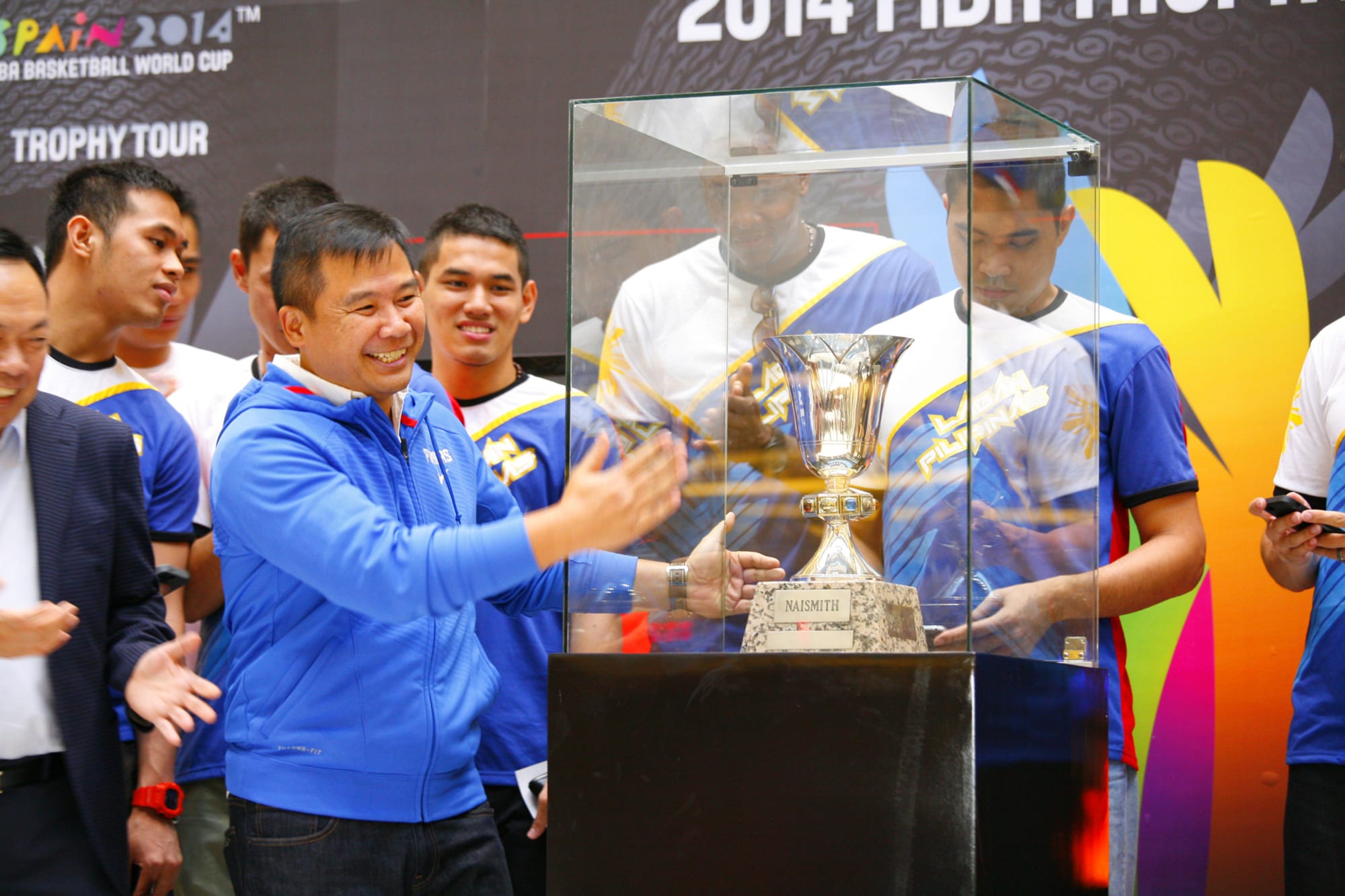 FIBA - Trophy Tour a huge hit in Manila | FIBA Basketball