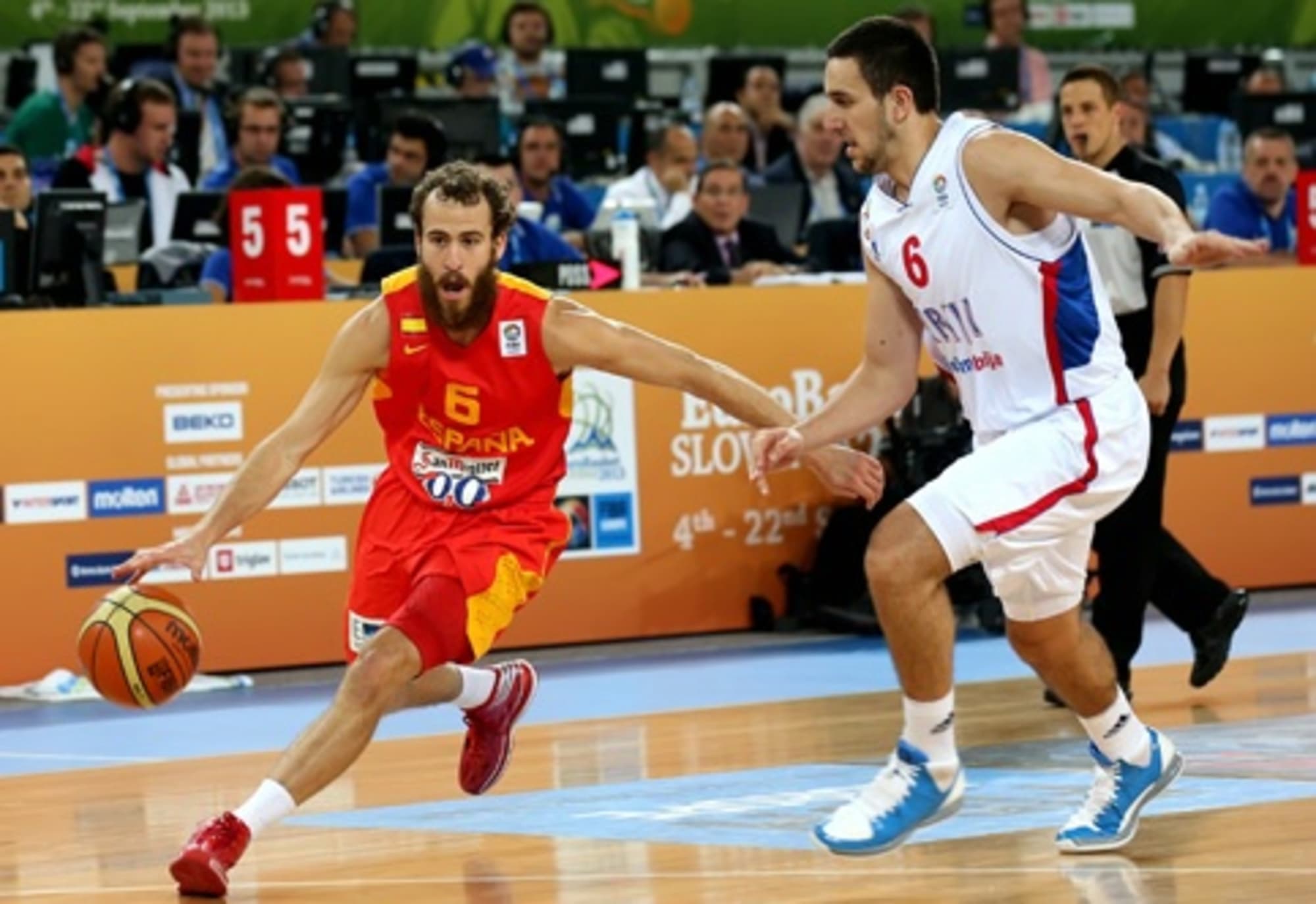 EuroBasket - Spain roar past Serbia into Semis | FIBA Basketball