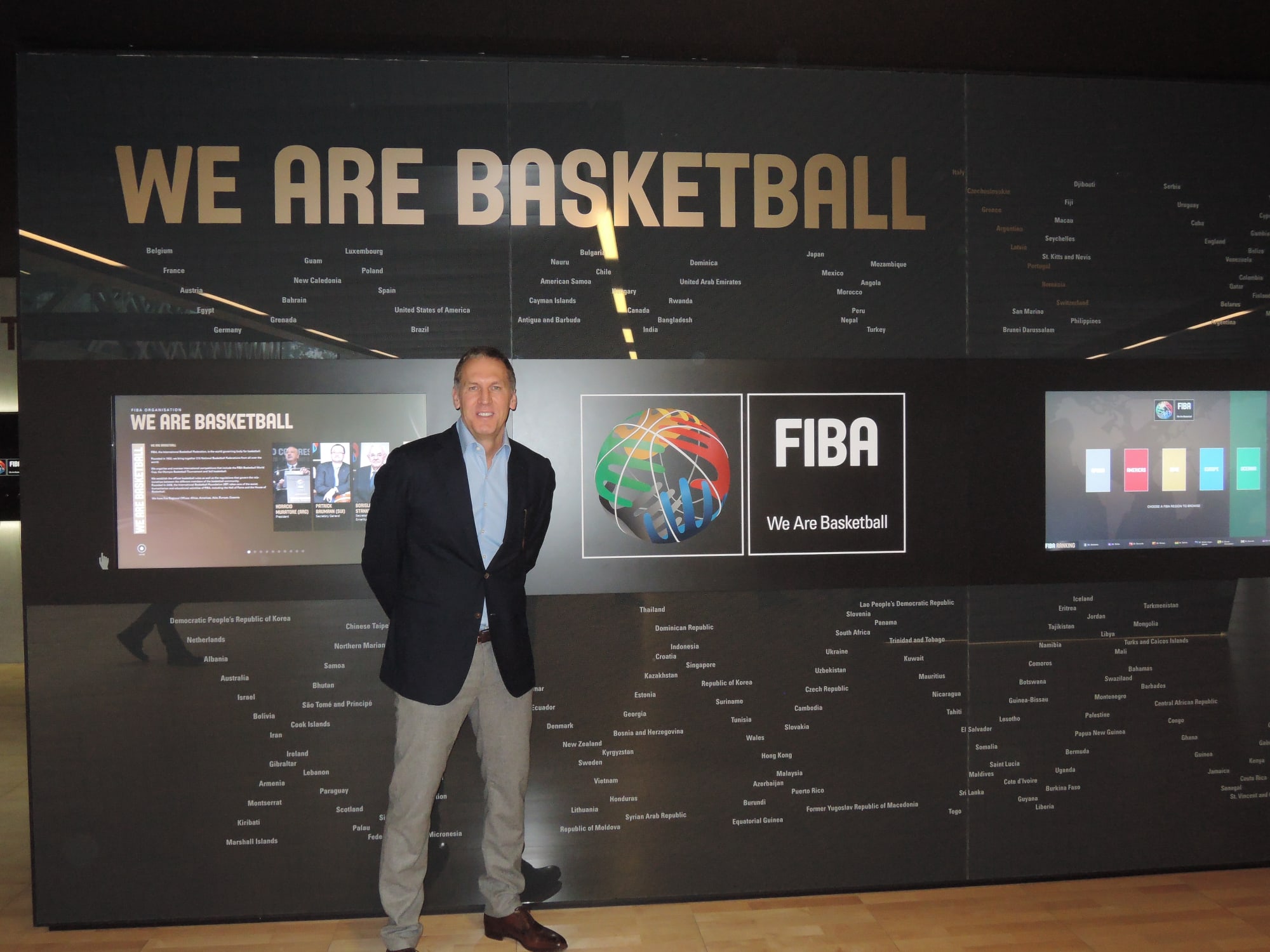 Bryan Colangelo visits House of Basketball | FIBA Basketball