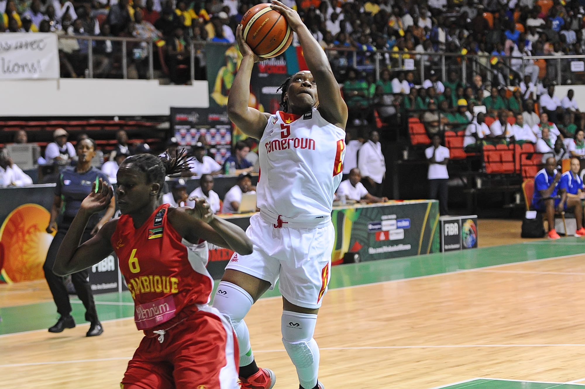 Cameroon fight back to beat Mozambique | FIBA Basketball