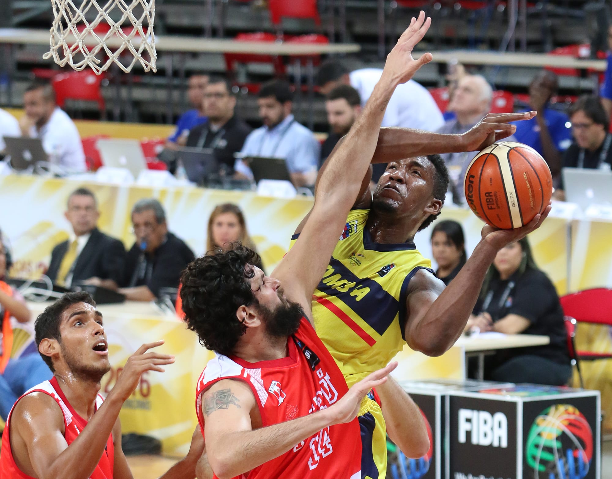 Colombia recover with dominant win over Peru | FIBA Basketball