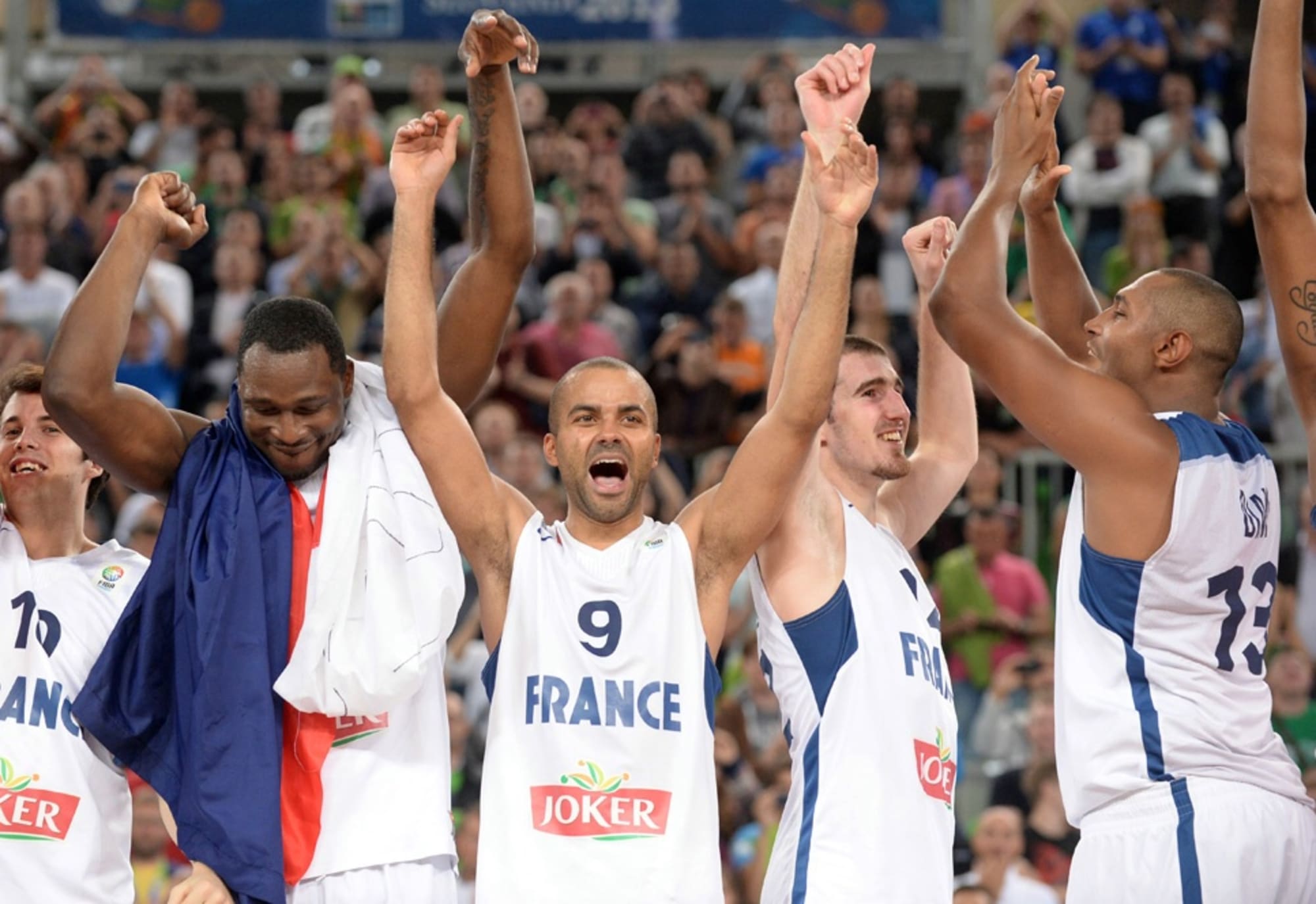 FRA - EuroBasket champs men honored | FIBA Basketball