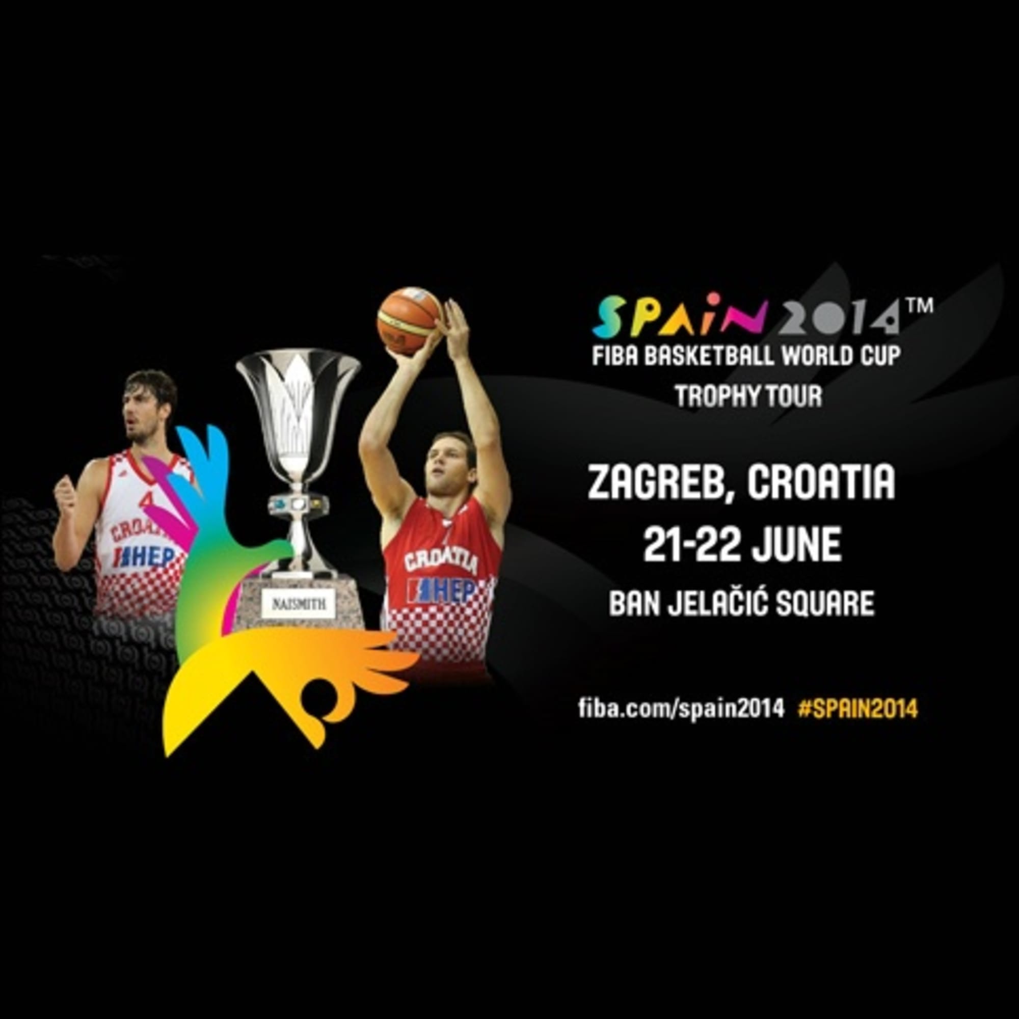 FIBA - Star-studded Trophy Tour stop in Zagreb | FIBA Basketball