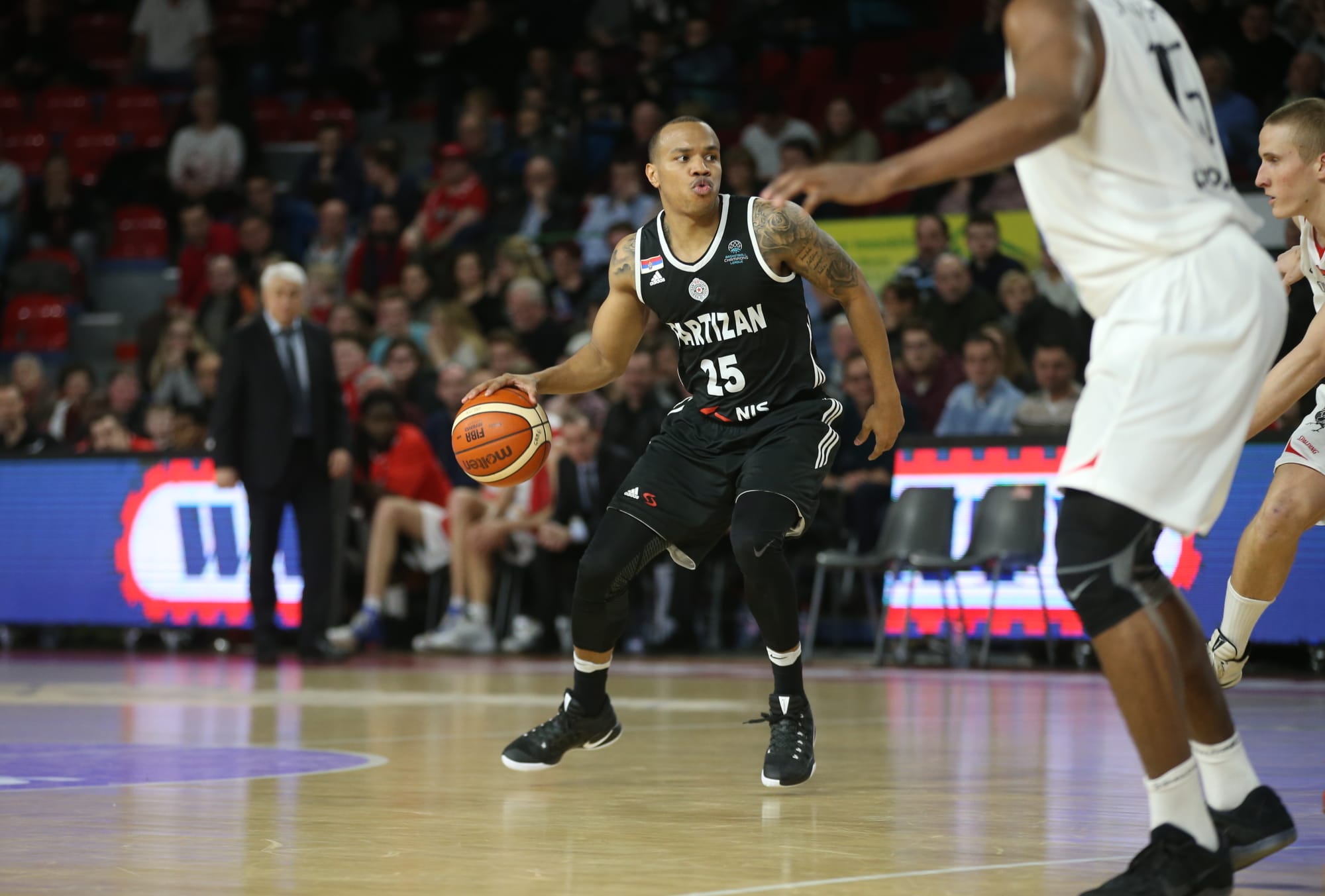 Hatcher's winner lifts Partizan past Proximus Spirou | FIBA Basketball