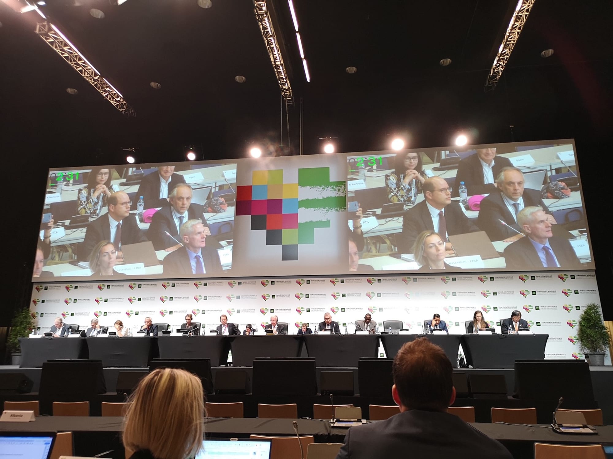 FIBA attends the 5th World Conference on Doping in Sport | FIBA Basketball