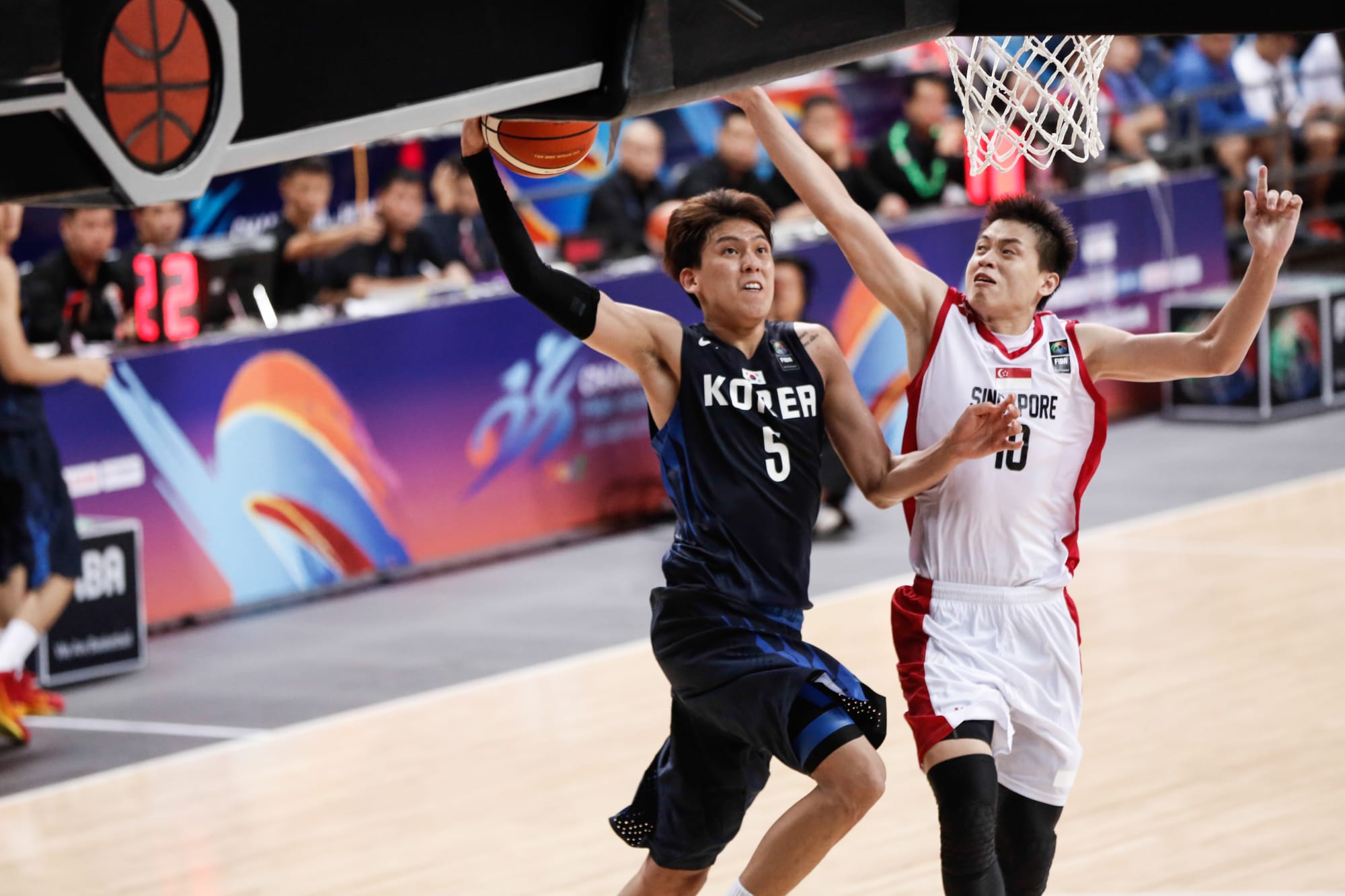 Korea get back on winning track with demolition of Singapore | FIBA ...